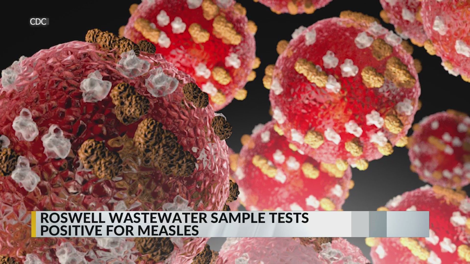 Positive measles sample found in Roswell wastewater testing