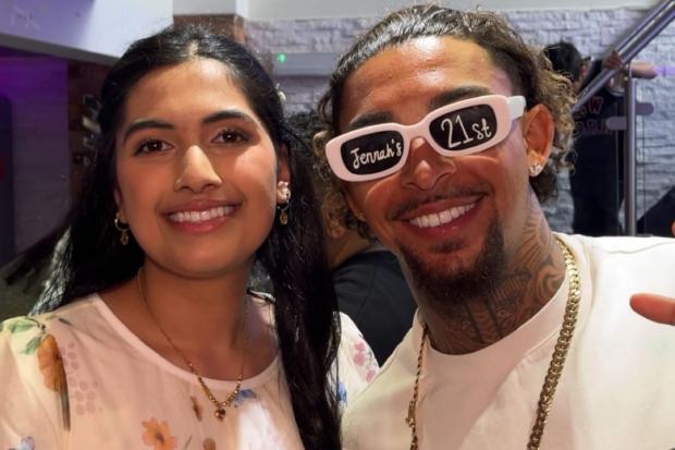 Blackburn Rovers star pops in to surprise guests at birthday party