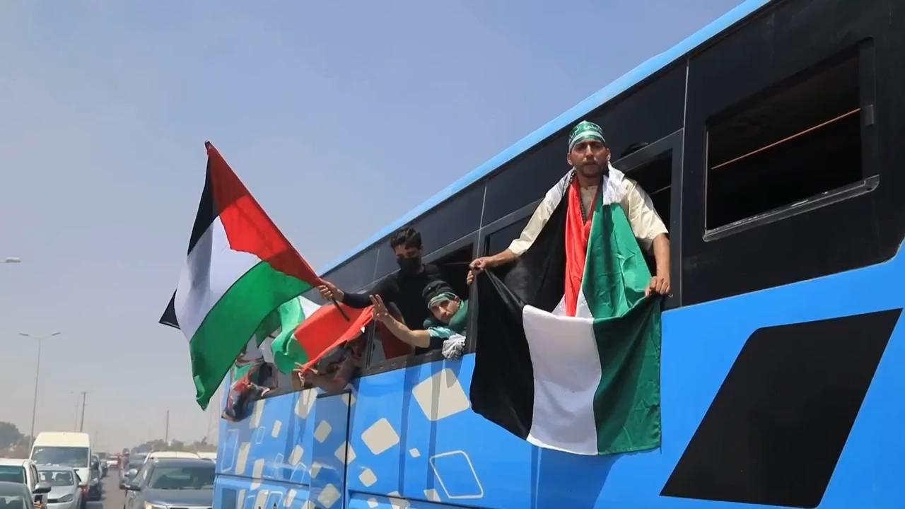 Humanitarian convoy reaches Libya en route to Gaza to challenge blockade