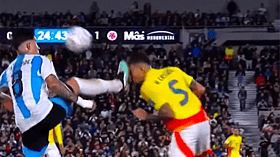 Horrifying! Enzo Fernandez Shown Red Card For Kicking Colombia ...
