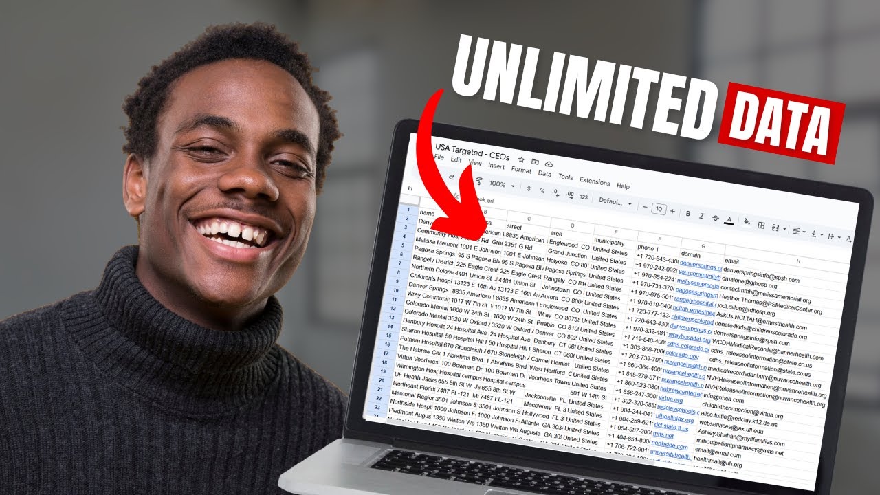 How I Scrape Thousands of Local Business Emails In 10 mins (Yellow ...