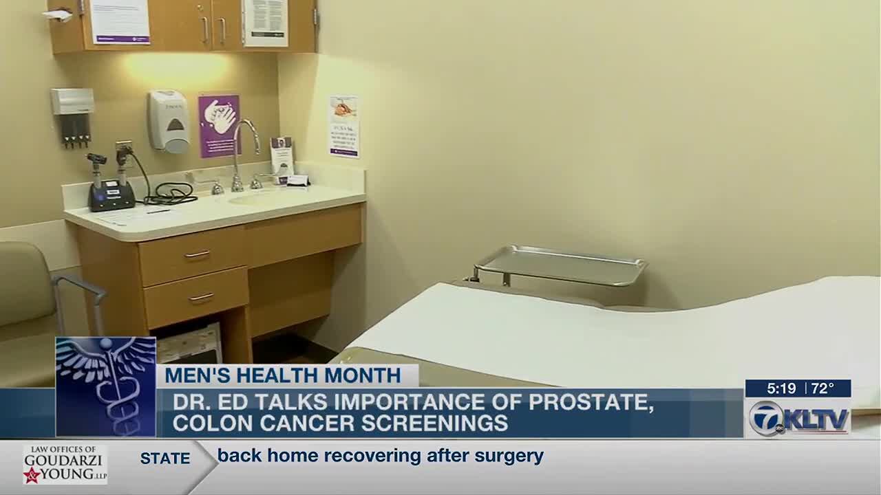 Dr. Ed stresses importance of men’s colon, prostate cancer screenings