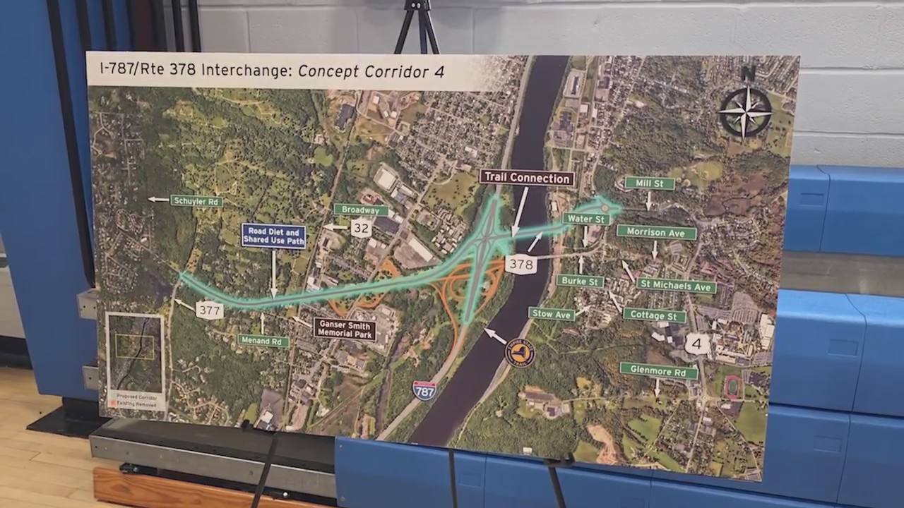 Troy-Menands Bridge planning study final public meeting
