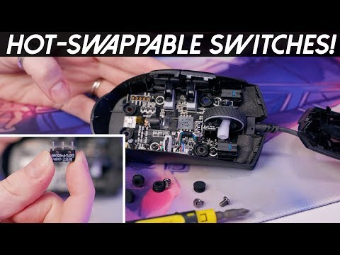 Hot-swappable mouse switches! ASUS ROG Strix Impact II Review