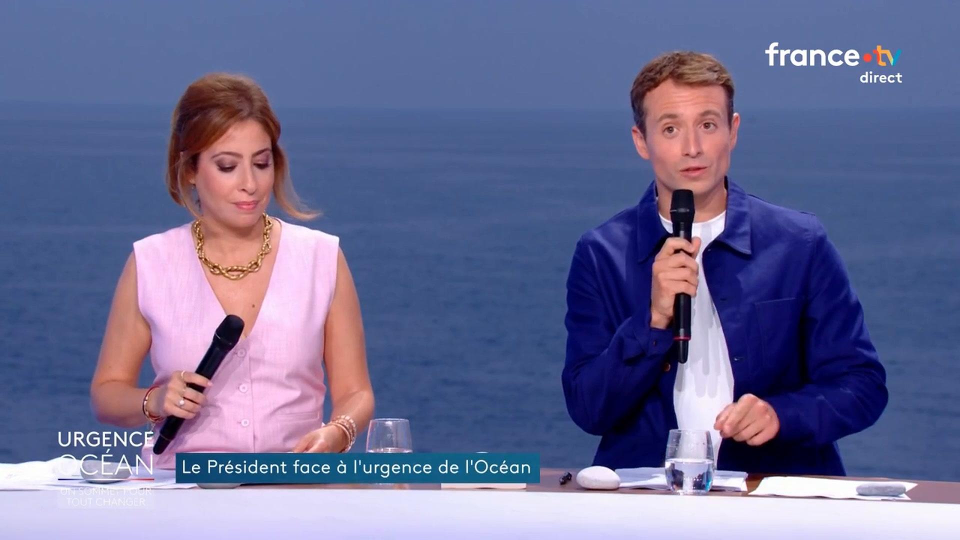 Emmanuel Macron interpellé par Hugo Clément, il réplique : “C’est nul ...