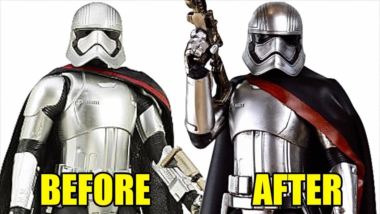 Hasbro Captain Phasma Figure Makeover! - Chris' Custom Collectables