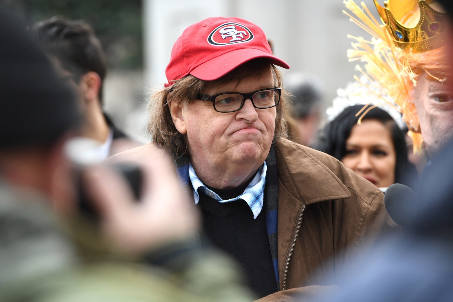 Michael Moore Reveals New ‘Pledge of Allegiance’