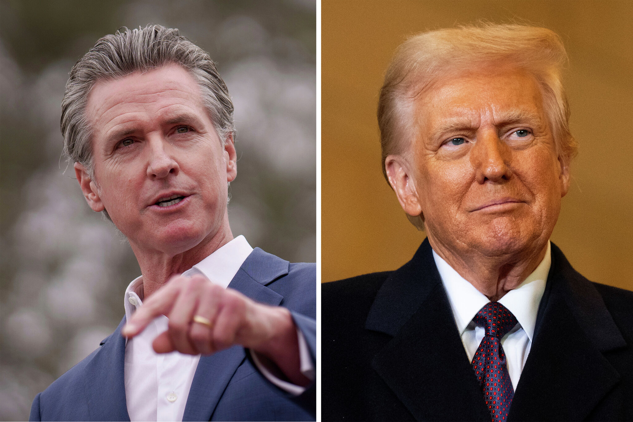 Trump vs. Newsom an ugly skirmish that benefits both politicians