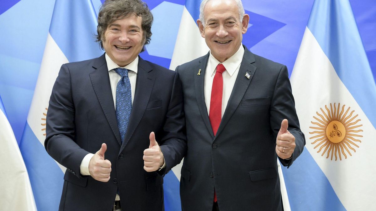 Javier Milei se reunió con su par Isaac Herzog y con Benjamin Netanyahu
