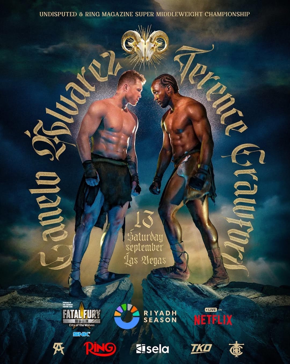 '카넬로 vs 크로퍼드' 복싱 빅매치 9월 성사…넷플릭스 생중계