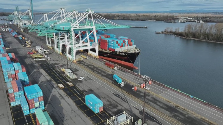 Port of Portland sees 20% drop in containers in May with tariff increases