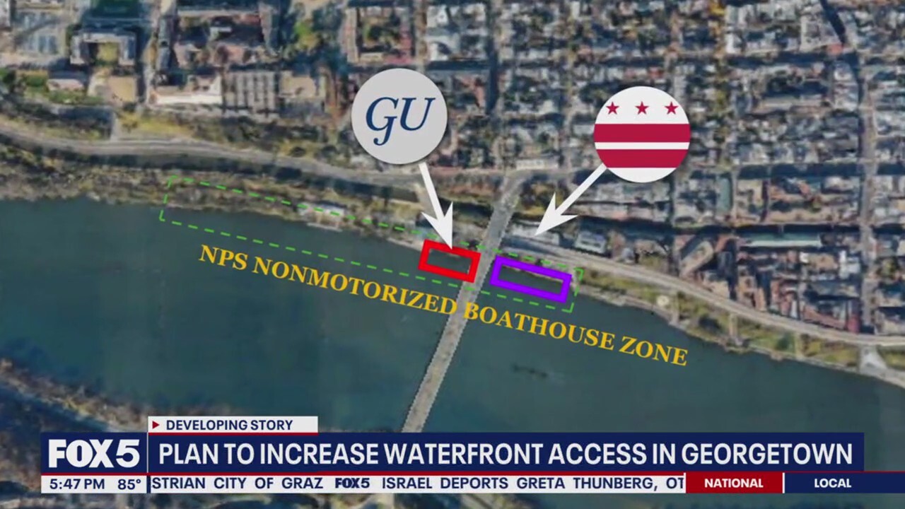 DC leaders announce plan to increase waterfront access in Georgetown