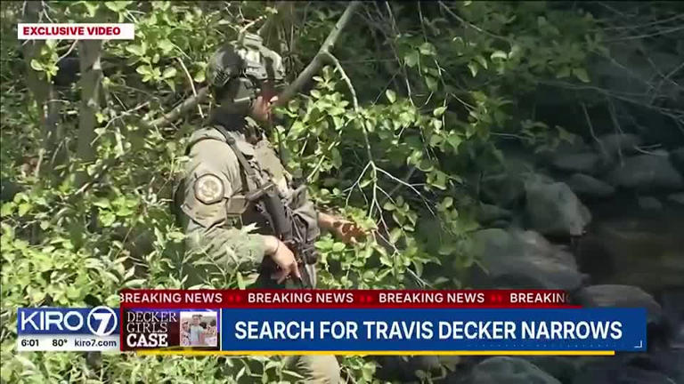 Law enforcement tracks person believed to be Travis Decker into Blewett ...