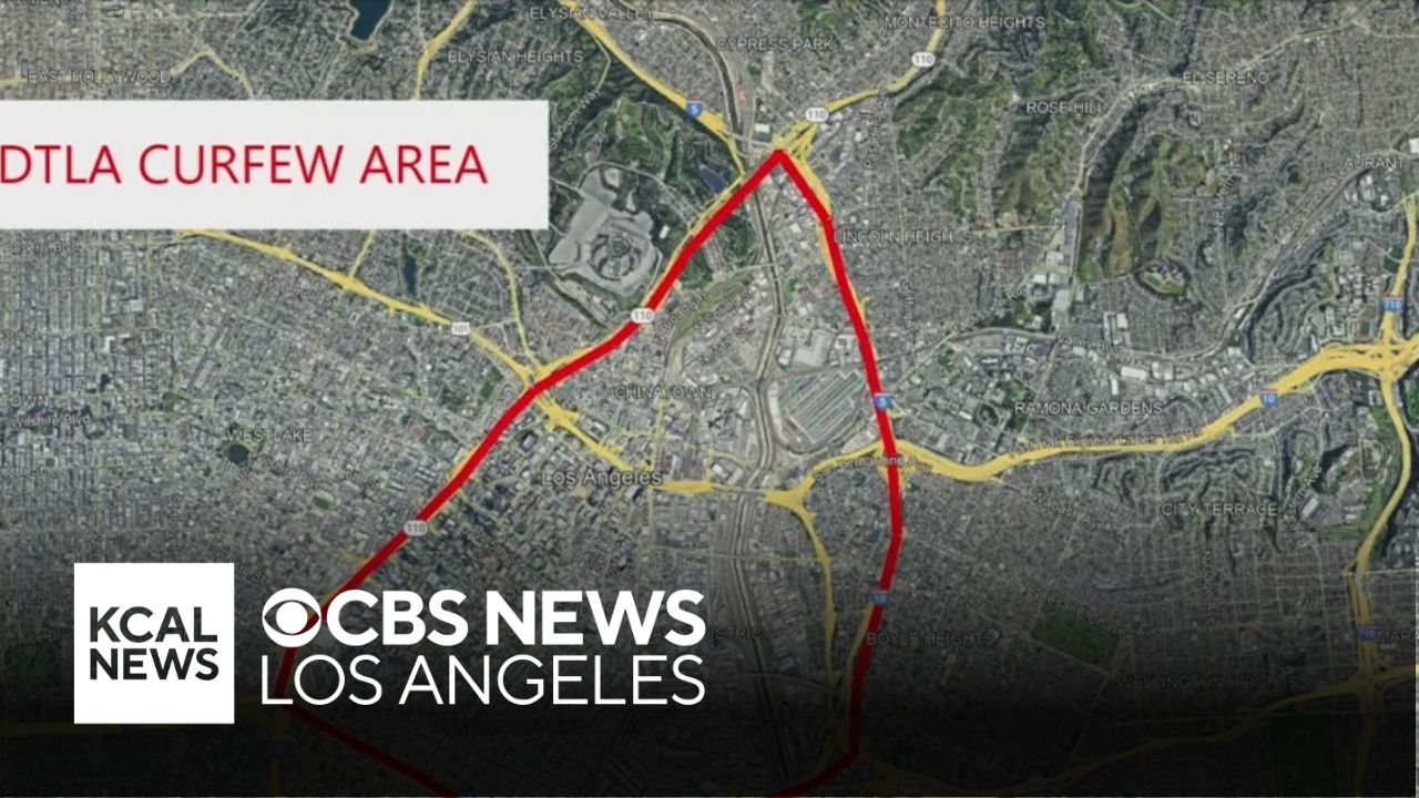 Mike Rogers explains the overnight curfew for downtown Los Angeles ...