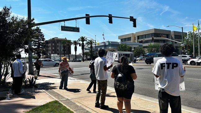 Bakersfield holds rally against immigration raids in solidarity with ...