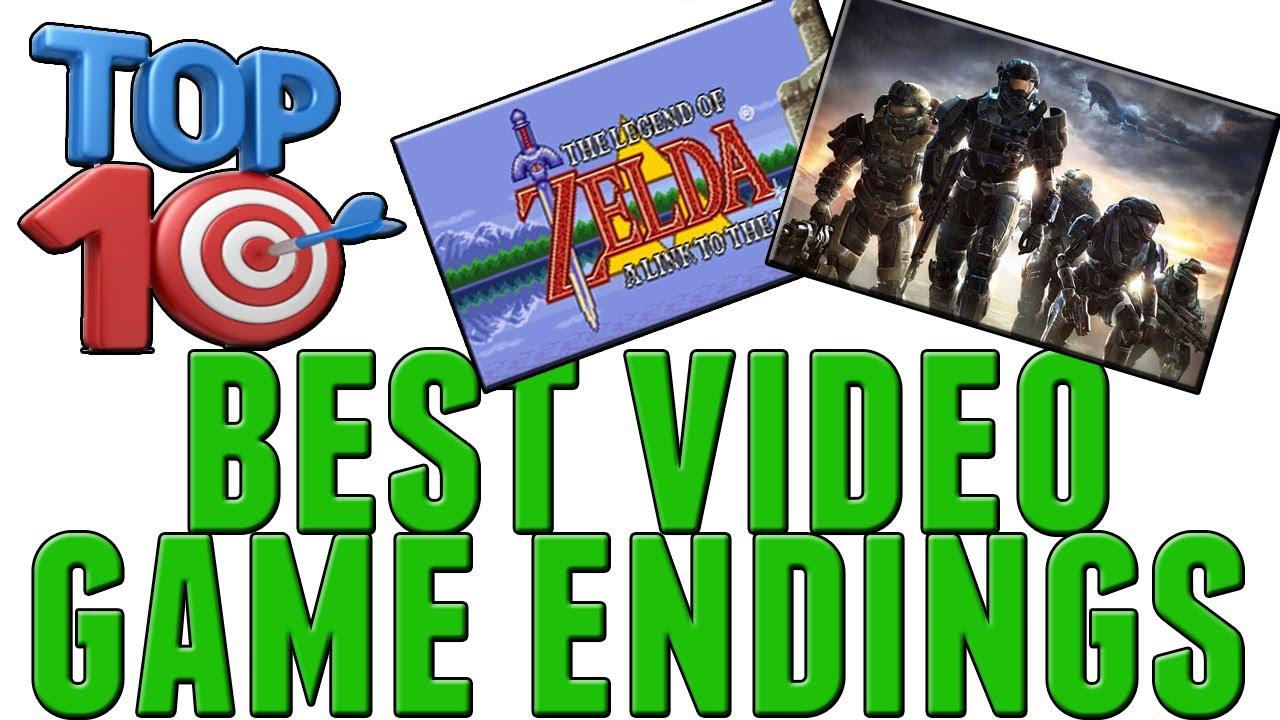 Epic Video Game Endings! "top Ten Best Video Game Endings Ever" | Chaos