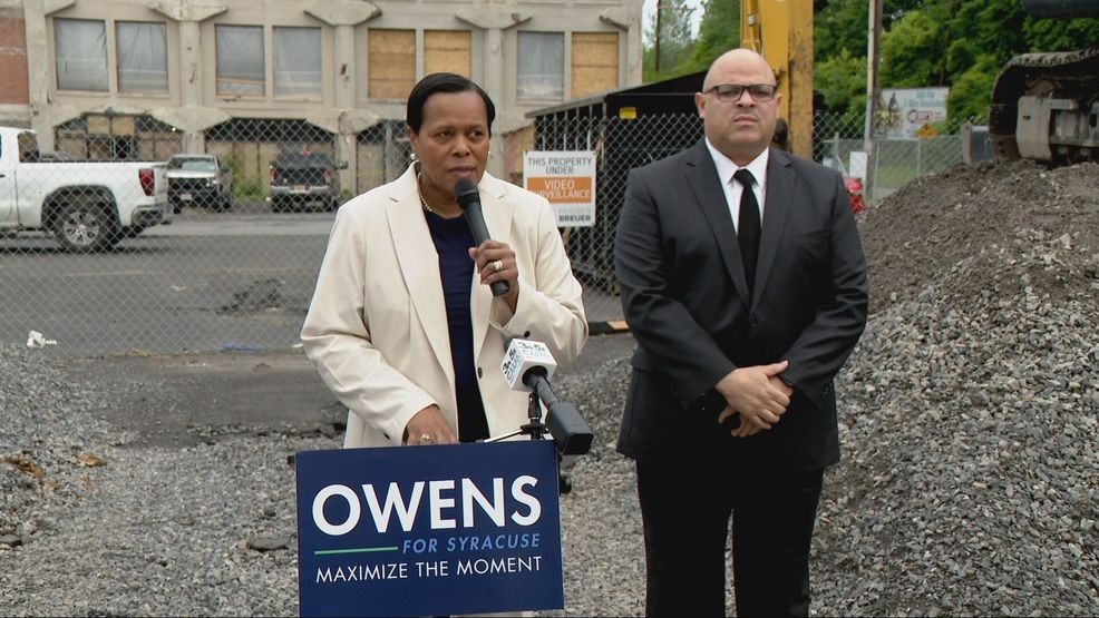Syracuse mayoral candidate Sharon Owens unveils public safety plan