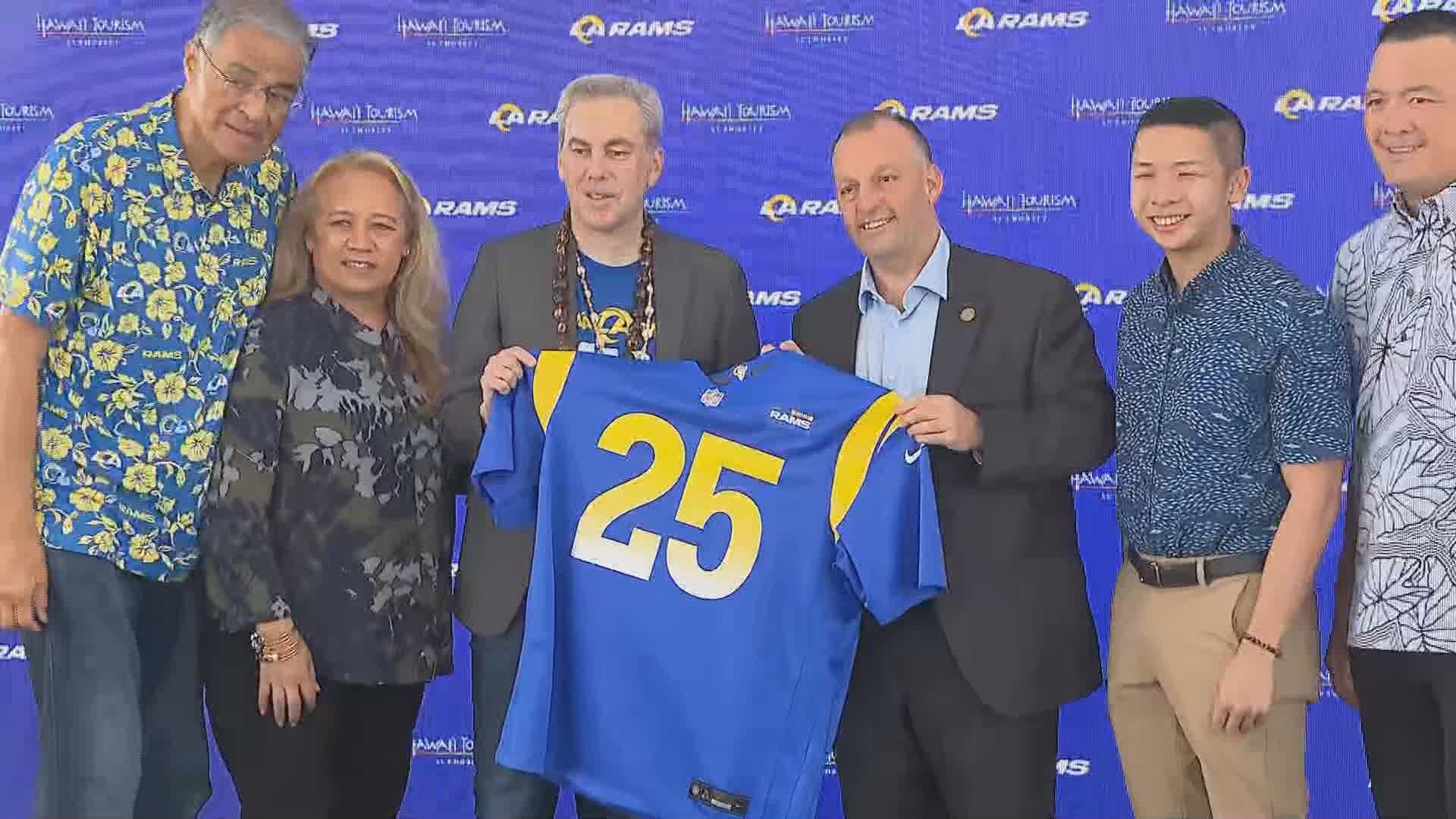 LA Rams to host community events during ‘MauiCamp’