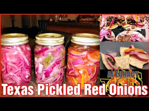 Texas Pickled Red Onions Fast Recipe! – In Under 5 Mins!