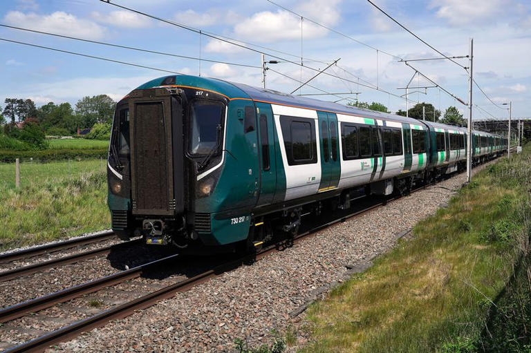 Pride as Derby-built Alstom electric trains enter service to and from ...