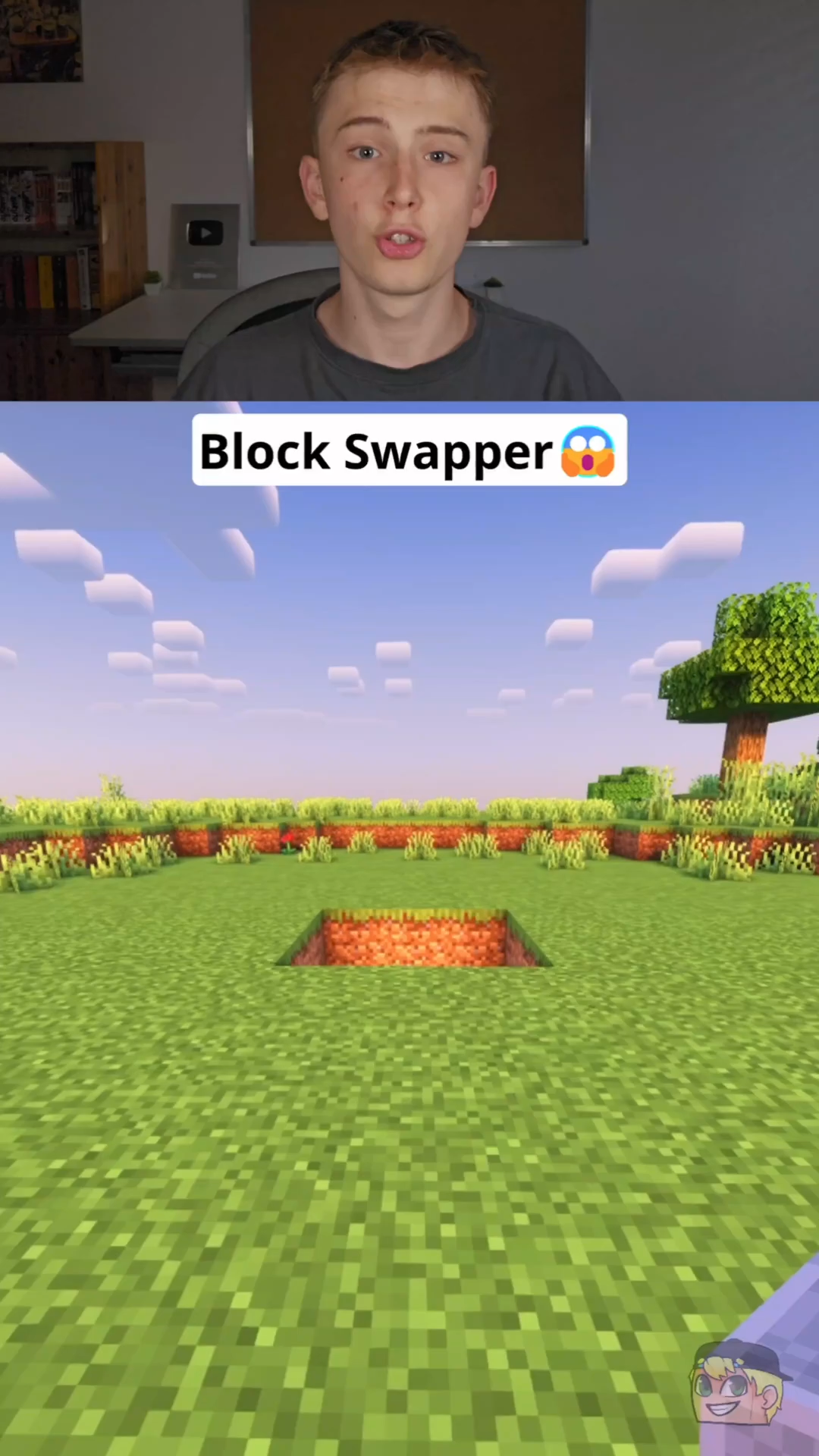 Minecraft Block Swapper 😱 | Redstone Hidden Mechanism Tutorial