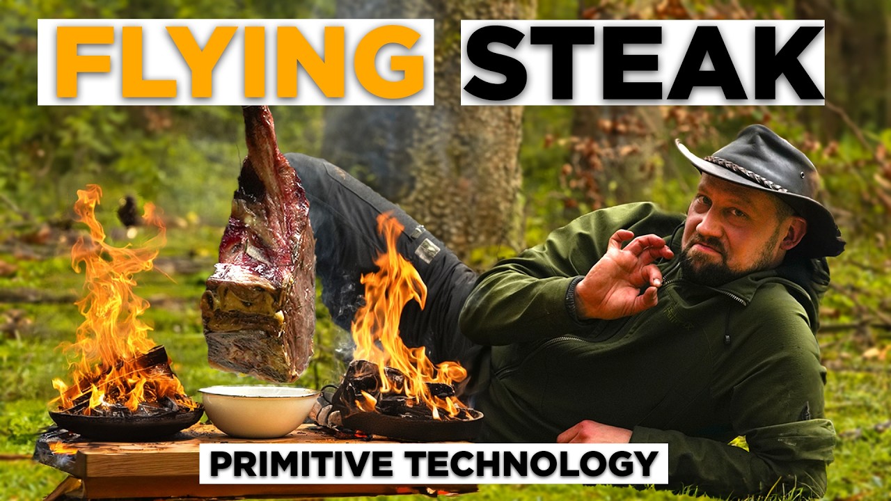 Juiciest Tomahawk Steak Grilled Over Fire🔥