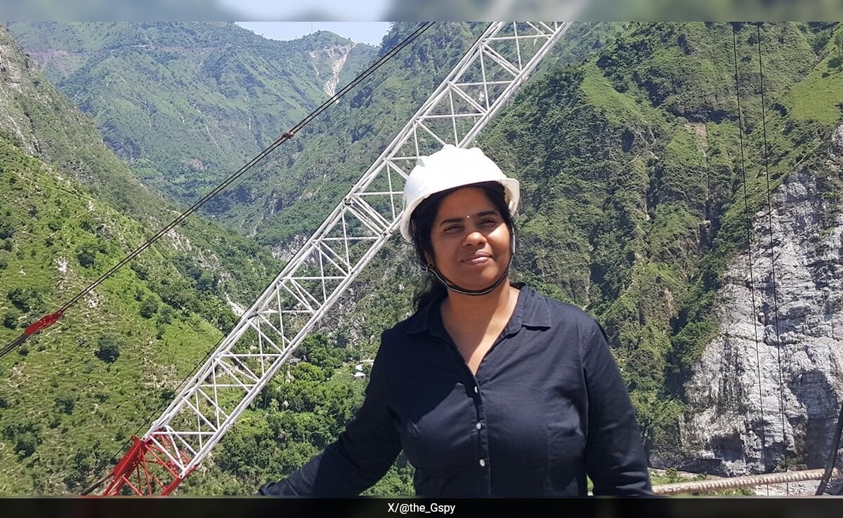 Pics: Meet Madhavi Latha, Engineer Behind World's Highest Rail Bridge