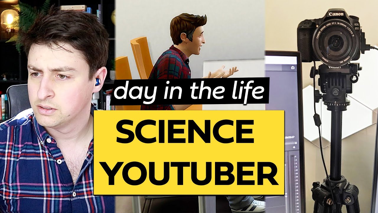 A day in the life of a science YouTuber