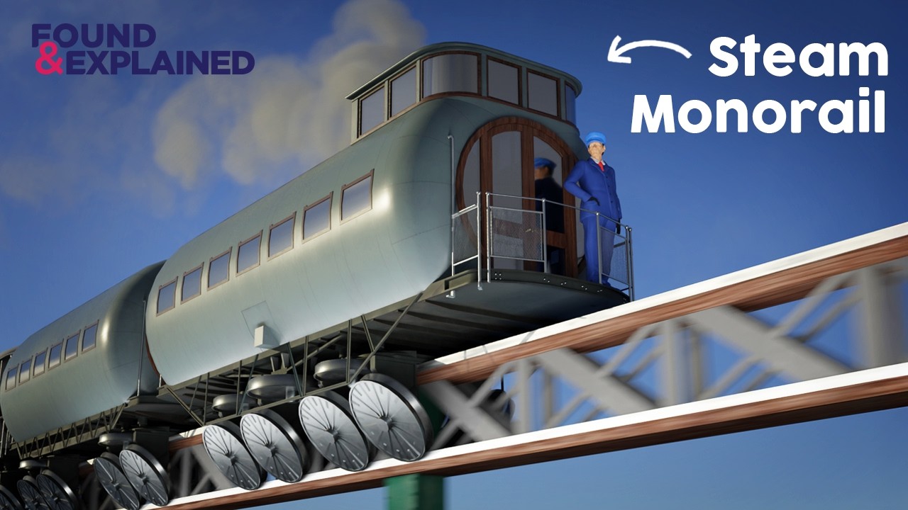 The Forgotten Steam Monorail That Could Have Redefined American Transit