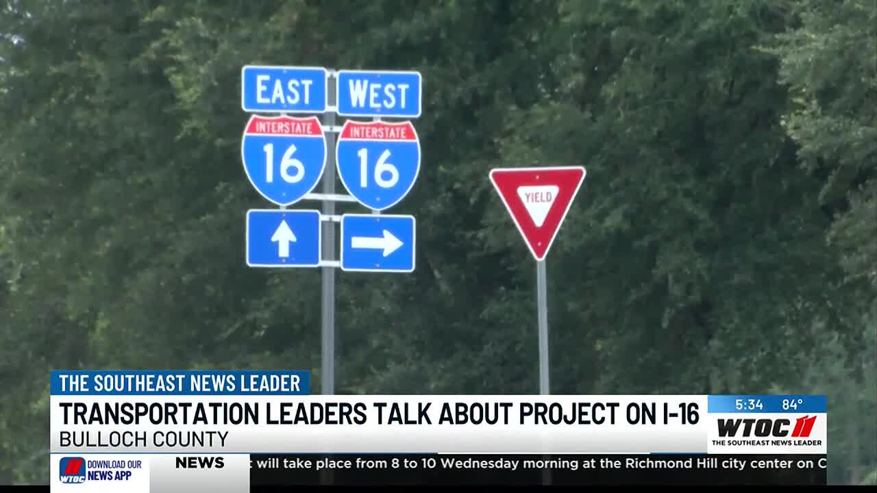Transportation leaders discuss I-16 widening from I-95 to SR 67 project