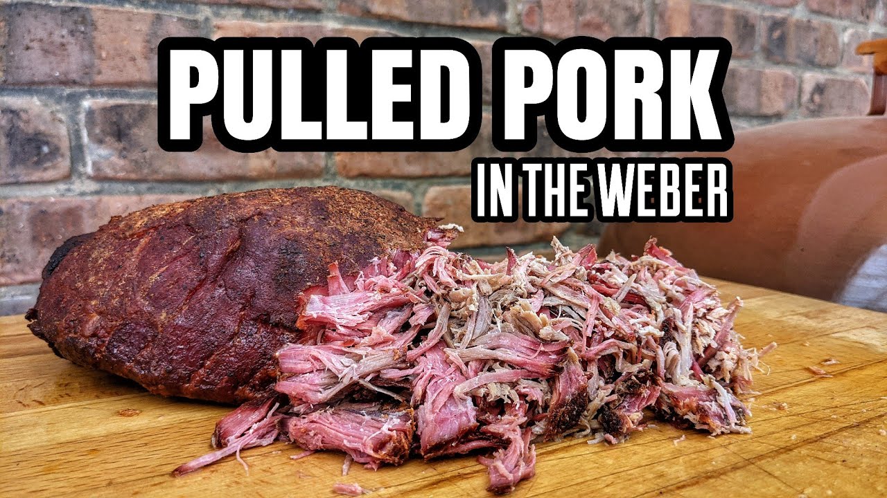 Pulled Pork in the Weber Kettle Step by Step