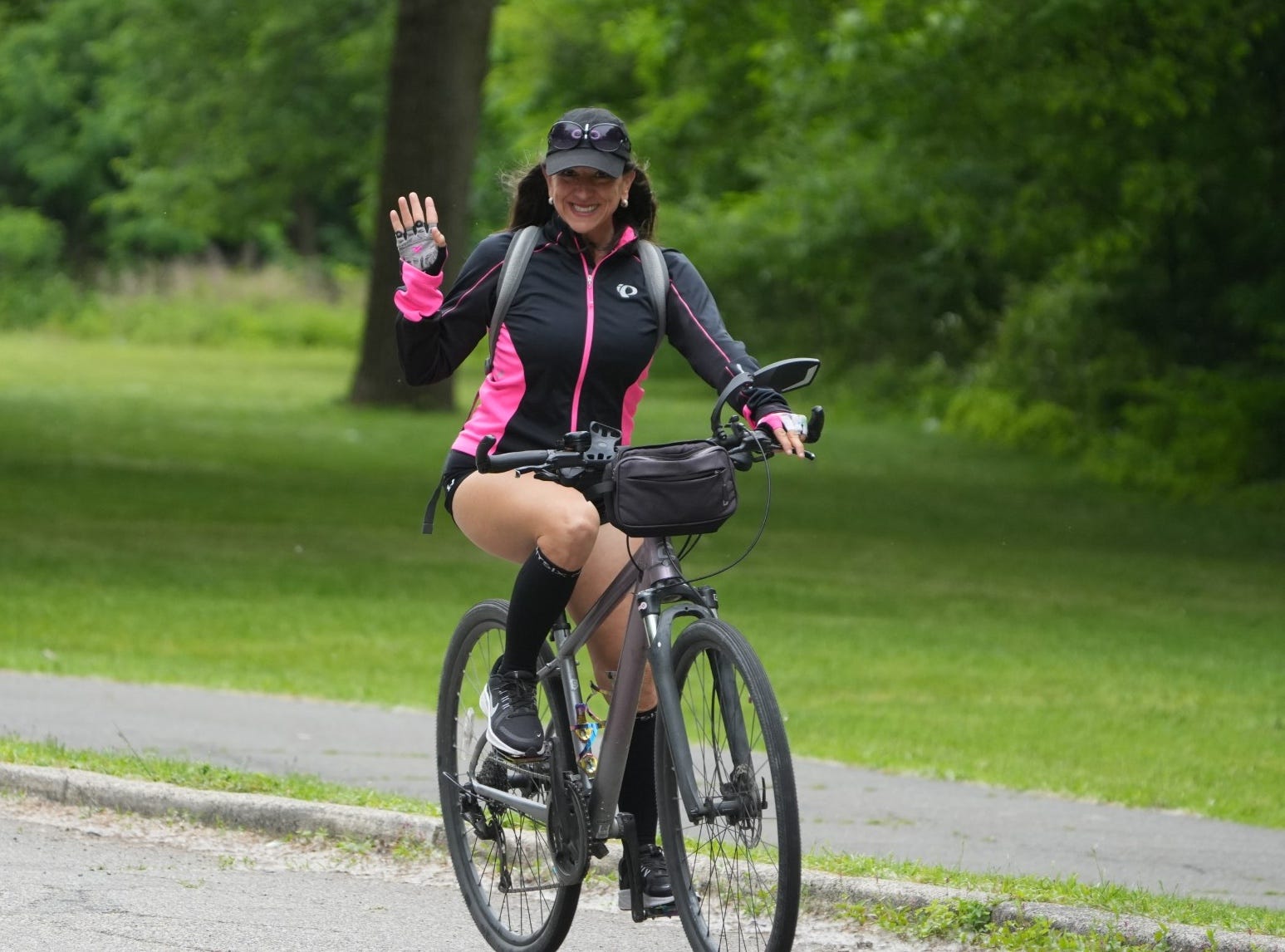Pike County cyclist racks up 10,000 miles riding her bike outside every ...