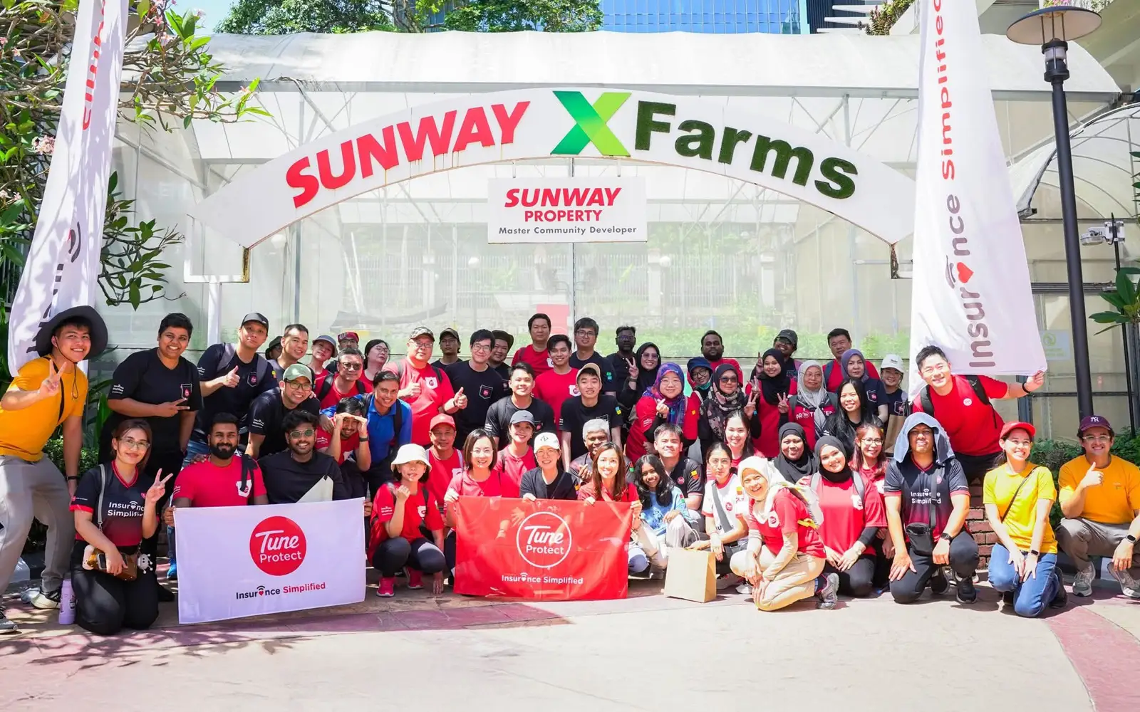Tune Protect and Sunway XFarms launch the ‘Grow & Give’ initiative