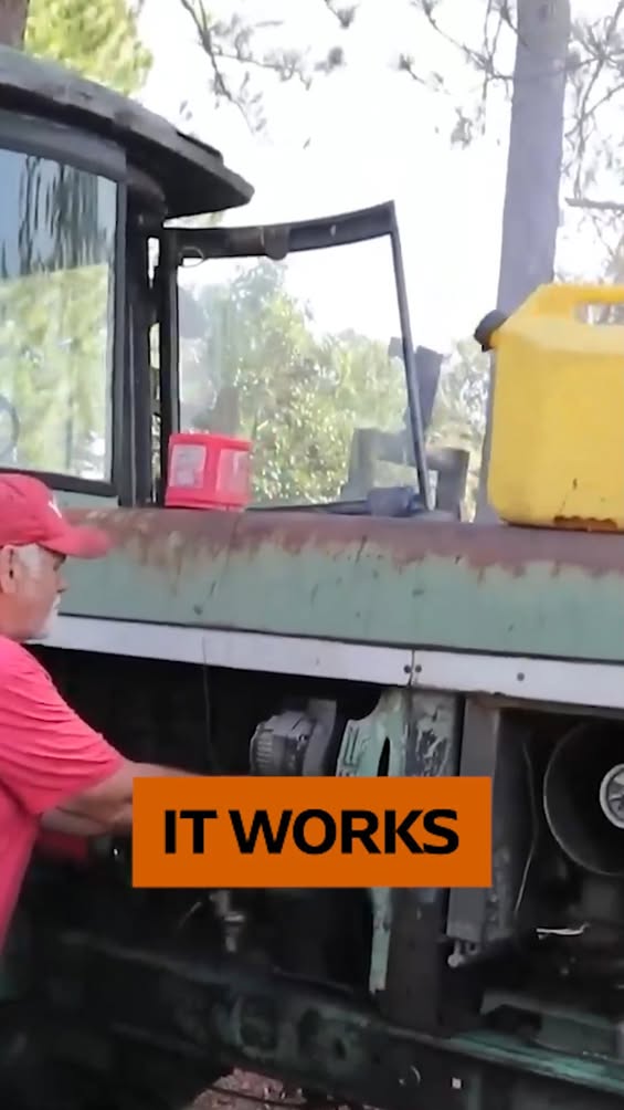 The Secret Trick to Starting This Huge Tractor! 👨‍🔧🚜