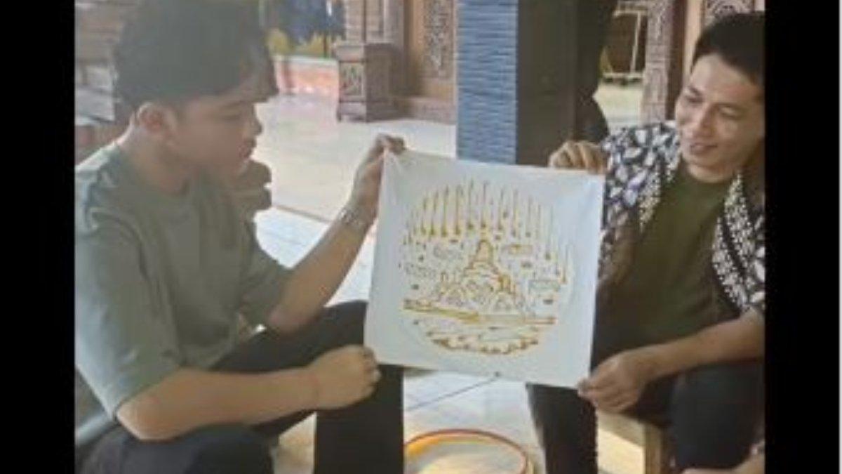 Potret Selvi Ananda Liburan ke Borobudur Bareng Gibran dan 2 Anaknya ...