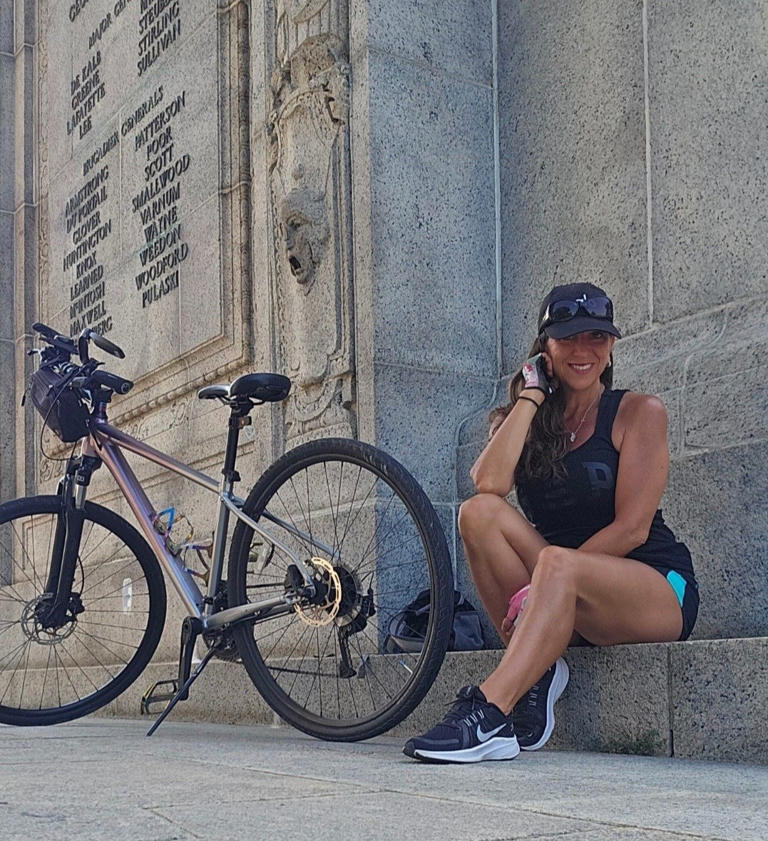Pike County cyclist racks up 10,000 miles riding her bike outside every day for a year