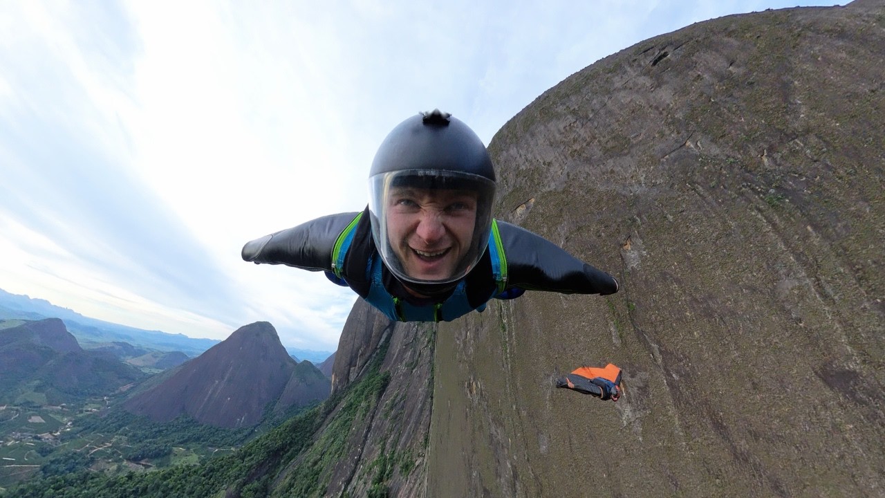 Cabrito Cachaça Line Wingsuit BASE Jump | Immersive 360 VR