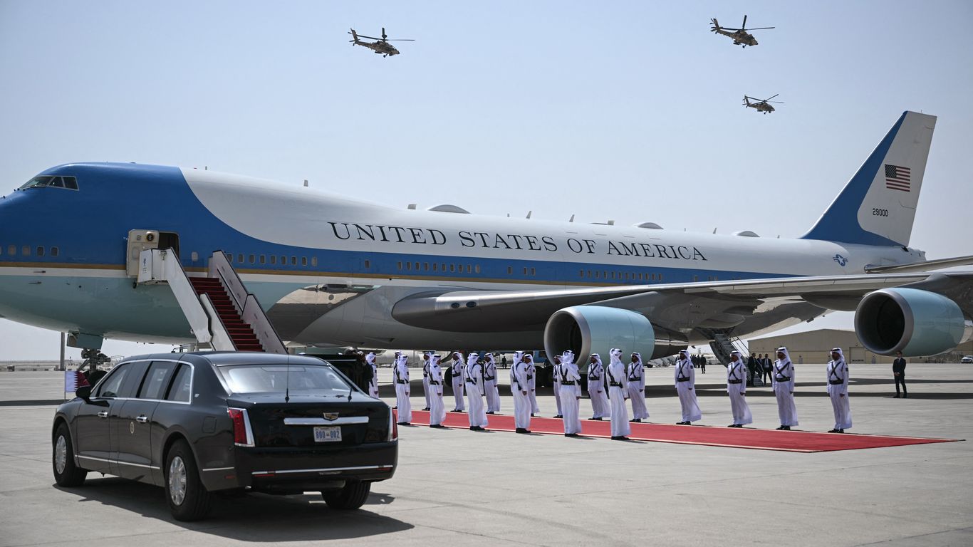 Reworking Qatari jet will cost less than $400 million, says Air Force