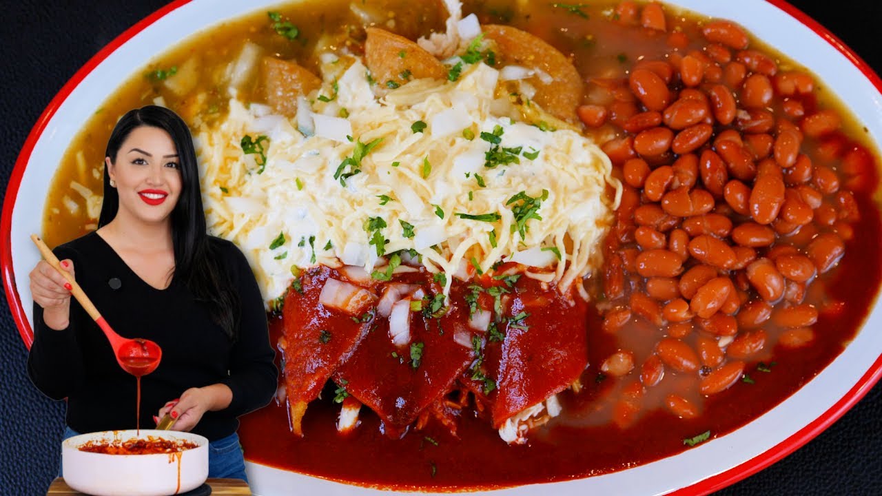 Quick WET JUICY Smothered ENCHILADAS, An Easy Mexican Dinner Recipe ...