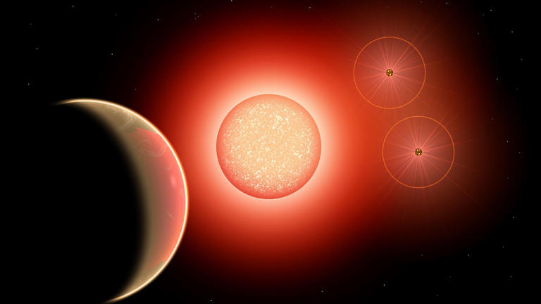 Planet discovered orbiting tiny red dwarf star