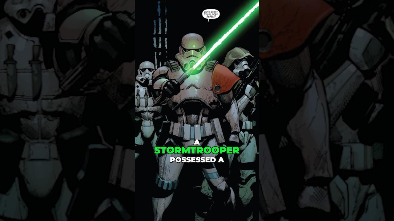 This Stormtrooper Fought Luke Skywalker With A Lightsaber