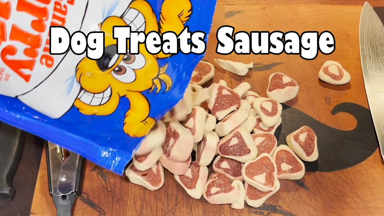 Making Sausage Treats for Dogs