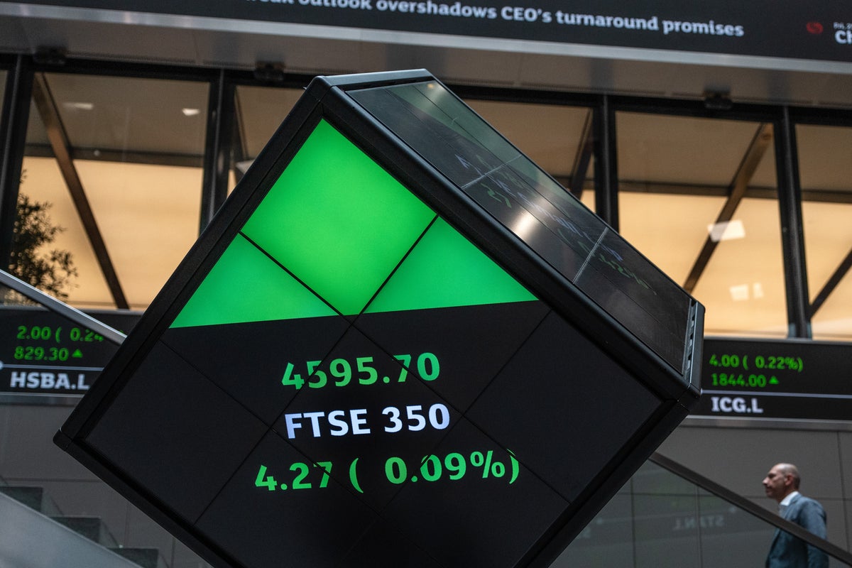 Business news – live: FTSE 100 close to record high as stock markets open