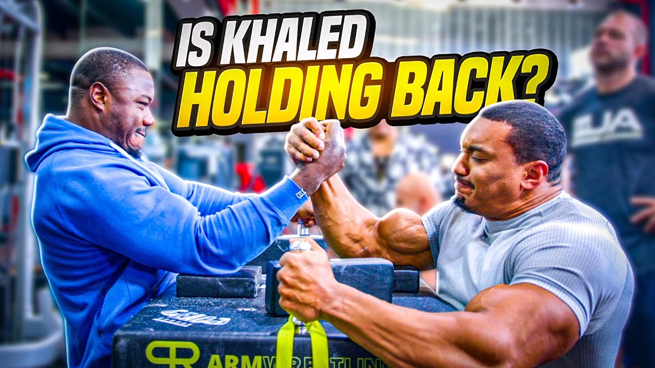 Is Khaled holding back his power? Fitness icons under fire