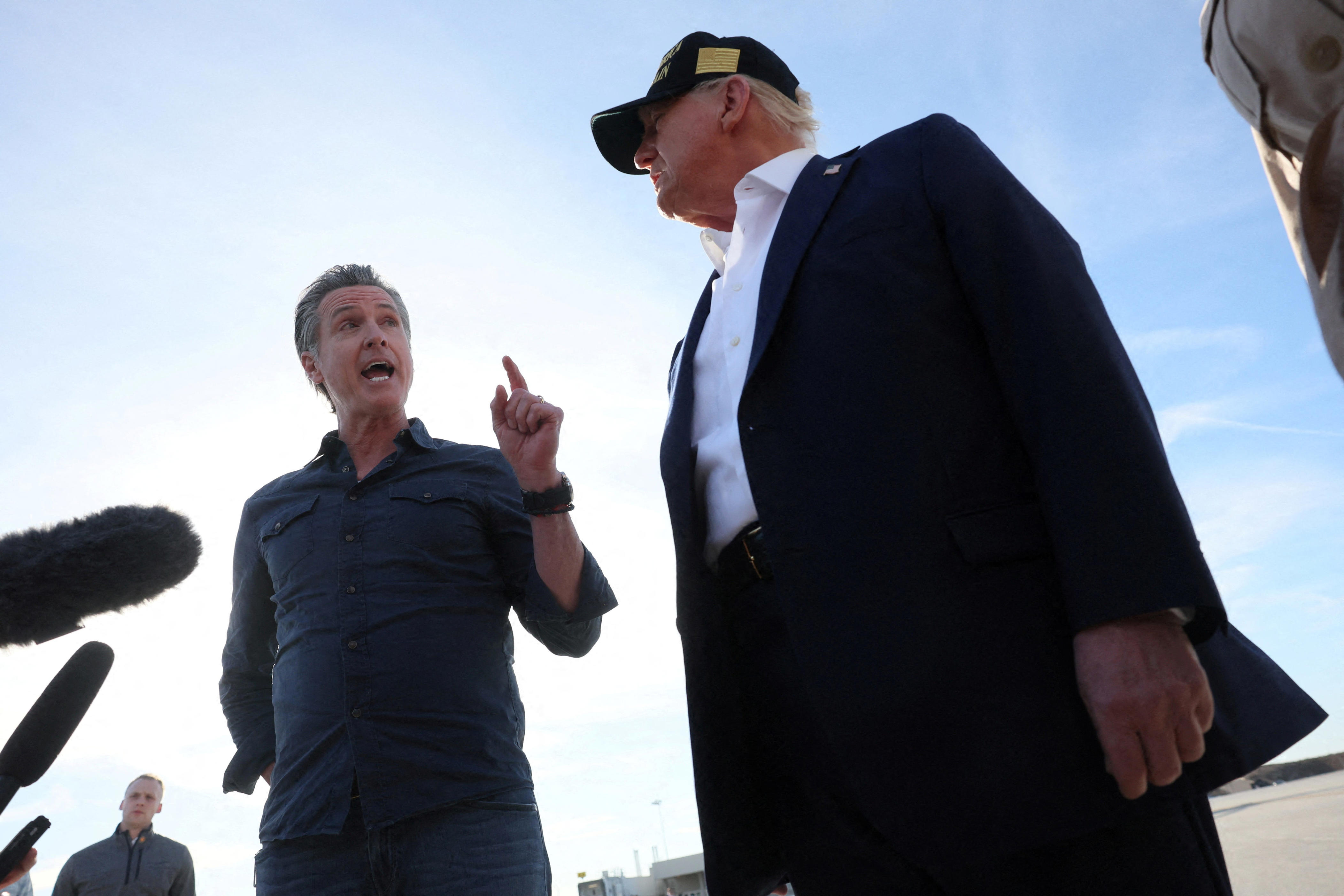 'He's lost it': Newsom slams Trump's mental acuity, echoing president's ...