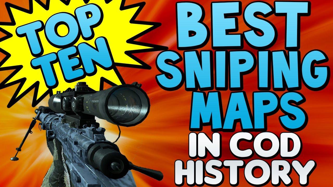 "best Sniping Maps" In Cod History (top Ten - Top 10) "call Of Duty ...