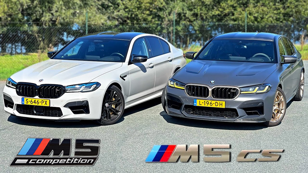 BMW M5 CS vs M5 Competition – Autobahn & Track Review Showdown!