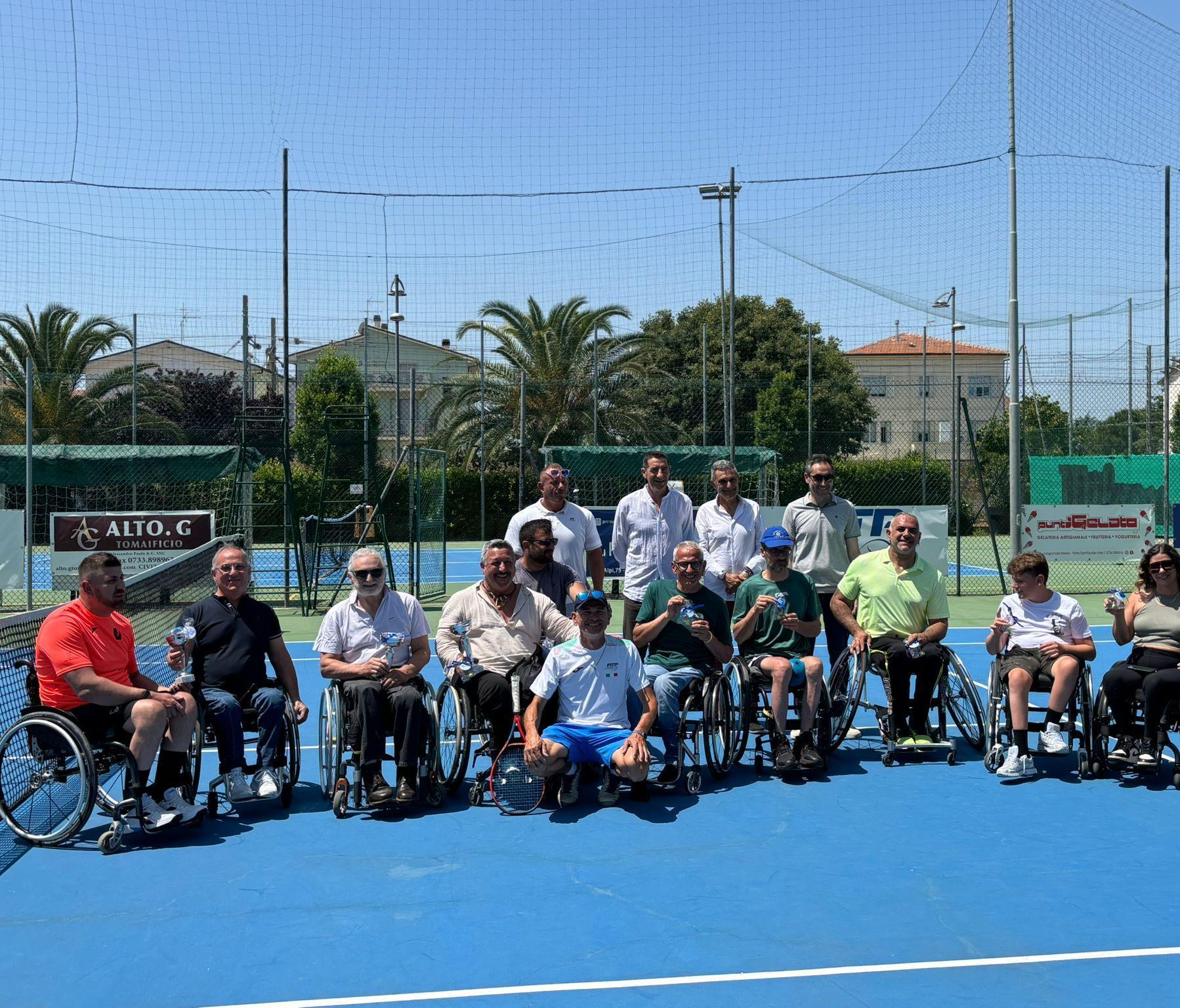 Torneo FITP di Wheelchair Tennis a Porto Sant'Elpidio: Successo e ...