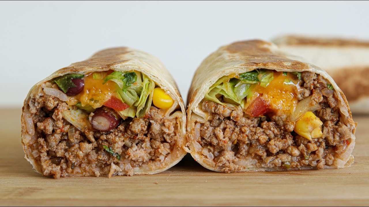 Easy Beef Burrito Recipe