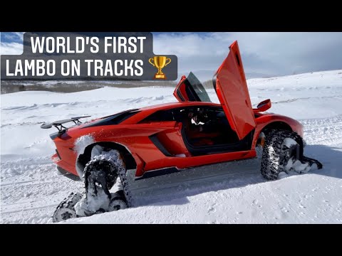 We Put Tracks on a Lamborghini...And It Was a Bad Idea